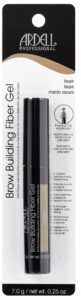 ardell brow building fiber gel taupe