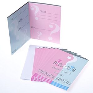 gender reveal invitations