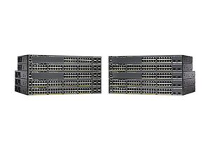 cisco catalyst 2960x-24ps-l - switch - 24 ports - managed - desktop, rack-m ws-c2960x-24ps-l with console cable by visipax