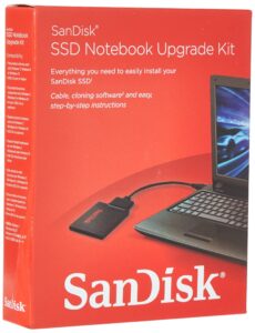 sandisk ssd notebook upgrade kit - sdssd-upg-g25 black