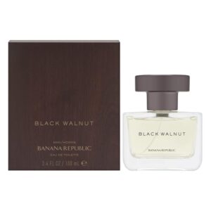 banana republic black walnut eau de toilette spray for men, 3.4 ounce, brown (i0029003)