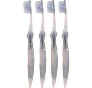 sofresh flossing toothbrush - adult size | your choice of color (4, grey) by sofresh