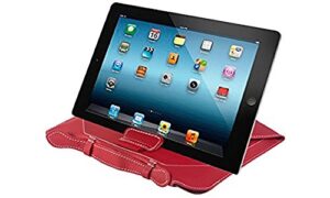 encore, 10" sleeve bag with stand (red). help kids carry ipad & tablet. tablet carrying bag travel bag protection stand.