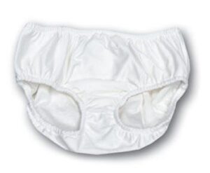 adult swim diapers - reusable diaper for the pool (s-waist: 26-36; leg: 17-23, white) by swimsters