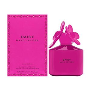 marc jacobs daisy pink eau de toilette spray, 3.4 ounce | limited edition