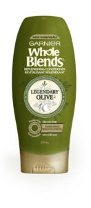 garnier whole blends mythic olive hydrating conditioner, 12.5 fl oz, 1 count (packaging may vary)