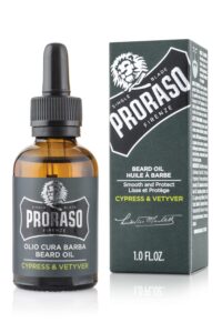 proraso beard oil - cypress and vetyver, 1 fl oz