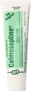 calmoseptine diaper rash ointment tube by calmoseptine