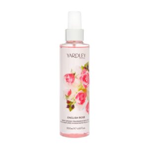 yardley of london english rose 6.8 oz moisturising fragrance body mist