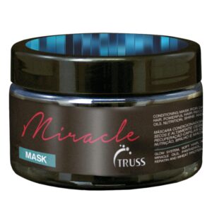 truss professional miracle mask - hydrating hair mask + full protein hair treatment for frizz control, deep moisture and damage repair - detangle + protect with natural proteins + keratin (8.8 oz)