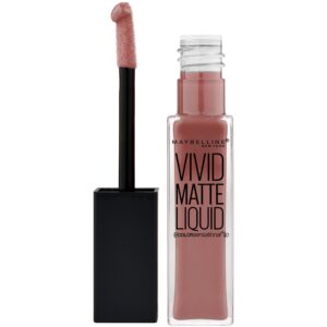 maybelline new york color sensational vivid matte liquid lipstick, grey envy, 0.26 fl. oz.