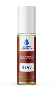 quality fragrance oils' impression #152, inspired by sublime vanilla (10ml roll on)