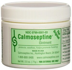 calmoseptine diaper rash ointment jar - 2.5 oz by calmoseptine