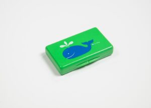 tissuebox by uber mom green whale