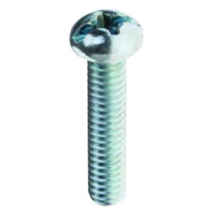 1/4-20 x 1-1/2” round head combo machine screws, 100