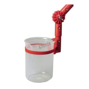 burkle 5354-0100 beaker sampler, pp and adjustable metal holder, 1000 ml