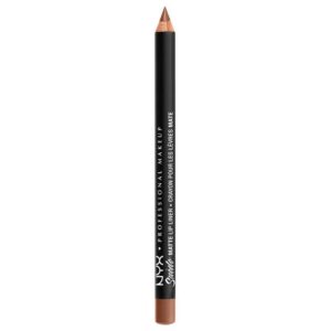 nyx professional makeup suede matte lip liner, vegan formula - softspoken (ash rose)