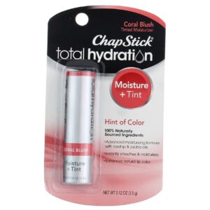 chapstick total hydration coral blush 0.12 oz (pack of 2)