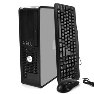 dell optiplex computer pc, intel dual-core 2.93ghz, new 4gb memory, 250gb hdd, dvd, windows 10 (renewed)