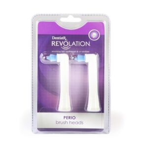 dentistrx revolation perio brush head refill - 2 pack