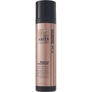 watercolors semi permanent color depositing shampoo. sulfate & paraben free to maintain & enhance hair color 8 fl oz - wet sand