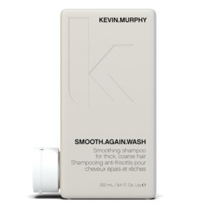 kevin.murphy smooth.again wash - frizz control shampoo - for thick, coarse & unruly hair - moisturising shampoo for hair hydration - sulphate & paraben free - 250 ml / 8.4 fl oz