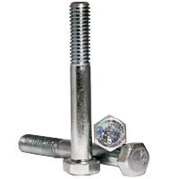 3/8"-16x3,(pt) grade 2 hex head cap screw, zinc cr+3 (inch) (quantity: 50) size: 3/8"-16 | length: 3" | | partially threaded