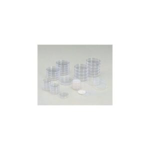 advantec mfs 800101 disposable petri dishe for 47 mm membrane with pad, 50 mm diameter, 11 mm height, polystyrene (pack of 100)