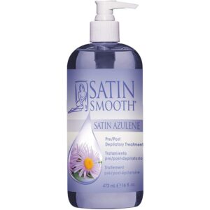 satin smooth azulene pre/post depilatory treatment, 16 oz