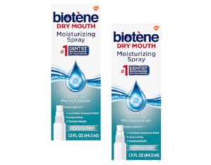 biotene moisturizing mouth spray, 1.5 fl oz - 2pc by biotene