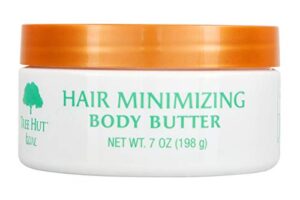 tree hut bare coconut lime hair minimizing body butter, basic, coconut-lime, 7 fl oz