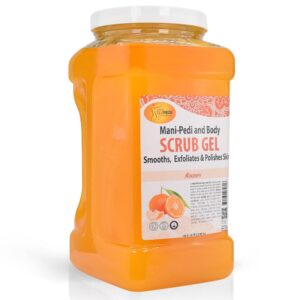 spa redi pedi scrub gel - mandarin (gal)