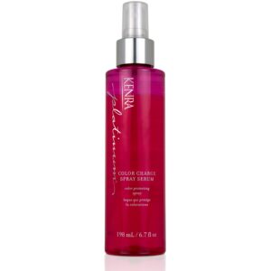 kenra platinum color charge spray serum | color protecting spray |retains color pigments with shine | environmental & thermal protection | all hair types | 6.7 fl. oz