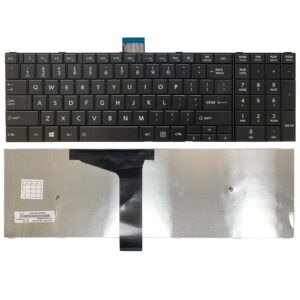 sunmall keyboard replacement only compatible with toshiba satellite c50-a c55-a c55d-a c55t-a c55dt-a c55dt-a series laptop,fits part number v143026cs1 (do not fit c50-b, c50d-b,c55-b, c55d-b)