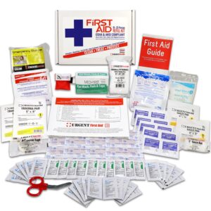 osha & ansi first aid kit refill/upgrade, 25 person, 78 pieces, ansi 2021 class a for office, business, home or car boxes and cabinets: fill your kit or use to upgrade to current regulations