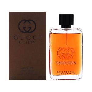 gucci guilty absolute pour homme eau de parfum, 1.7 ounce (8005610344188)