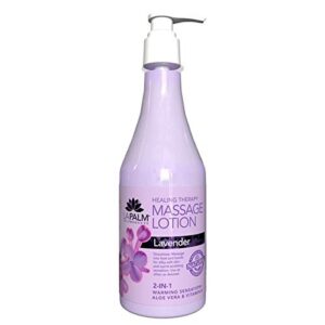 healing therapy masage lotion- sweet lavender dreams