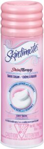 skintimate skin therapy moisturizing shave cream for women with vitamin e, assorted color, 10 ounce