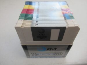 at&t made by imation 3.5 - inch 1.44mb preformatted ibm 100-pack