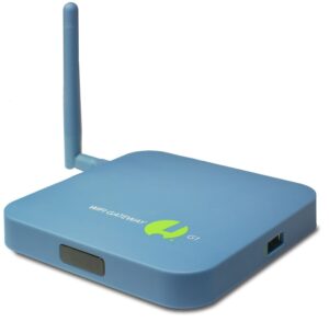 sensorpush g1 wifi/ethernet gateway. receive data/alerts from anywhere via internet. no monthly fee. unlimited history. developed/supported/hosted in usa. iphone/android app/web dashboard/alexa