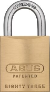 abus 80015 rekeyable steel keyed different padlock