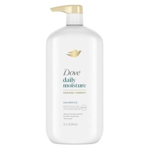 dove ultra care shampoo daily moisture pack of 4 for dry hair shampoo with bio-restore complex 31 oz