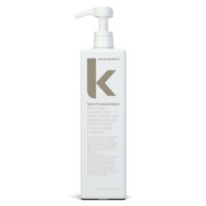 kevin.murphy smooth.again wash - frizz control shampoo - for thick, coarse & unruly hair - moisturising shampoo for hair hydration - sulphate & paraben free - 1000 ml / 33.8 fl oz