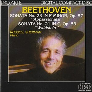 beethoven: sonata no. 23 "appasionata"; sonata no. 21 "waldstein" (cd)