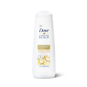 dove dermacare scalp anti-dandruff conditioner dry and itchy scalp dryness and itch relief with pyrithione zinc 12 oz