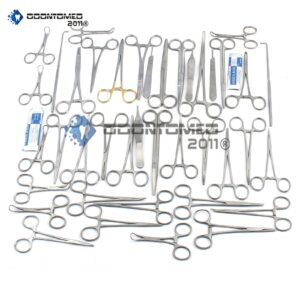 odontomed2011® 91 pcs canine+feline spay pack veterinary instruments odm