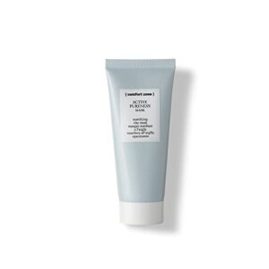 [ comfort zone ] active pureness mask, mattifying clay face mask, absorb and minimize the appearance of pores, 2.02 fl. oz.