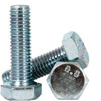 m8-1.25x110 mm metric class 8.8 hex head bolt/screw, / 933/960 / 961, zinc cr+3 (quantity: 25) size: m8-1.25 | length: 110mm | |