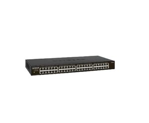 netgear 48 port gigabit network switch (gs348) ethernet switch - desktop or rackmount, and limited lifetime protection