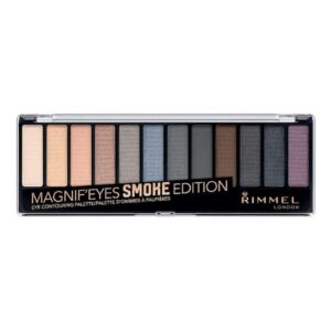 rimmel magnif'eyes eye palette, smoke edition, pack of 1